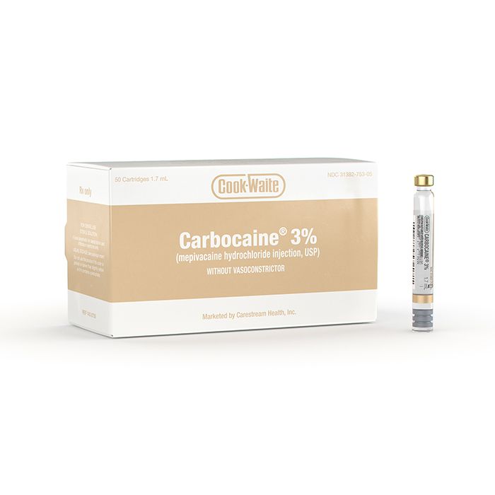 Cook-Waite Carbocaine® 3% Plain