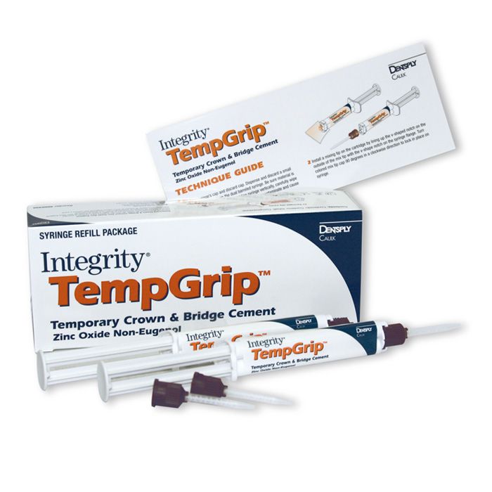 Integrity® TempGrip® Temporary Crown & Bridge Cement Integrity® TempGrip® Temporary Crown & Bridge Cement